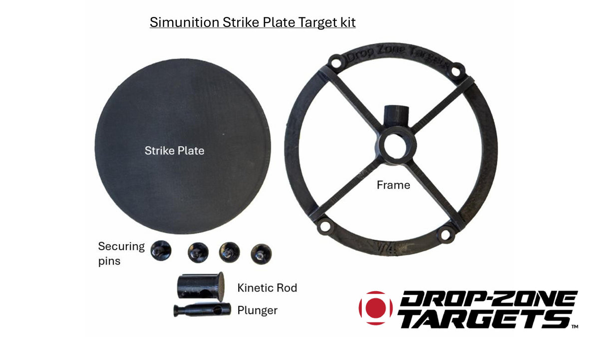 SIM PLATE TARGET SUB -COMPONENTS – Drop Zone Targets